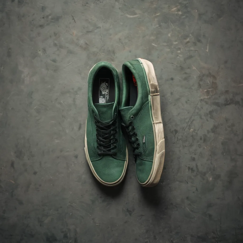 Exploring Green and Black Vans in Skate Culture