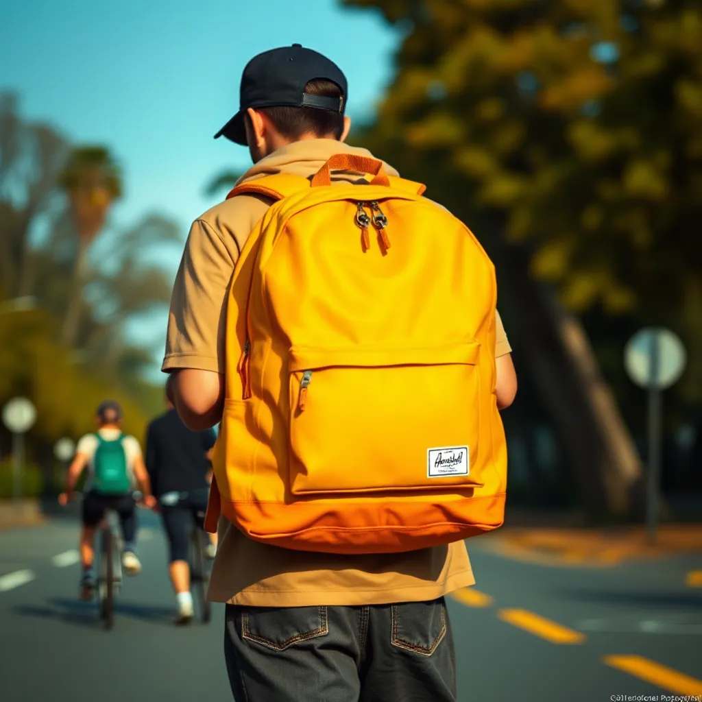 Exploring the Herschel Yellow Backpack's Unique Features