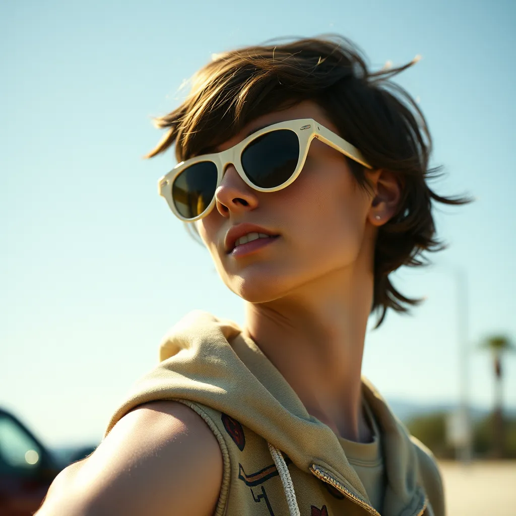 The Aesthetic Divide: Cream Cat Eye Sunglasses in Skate Culture