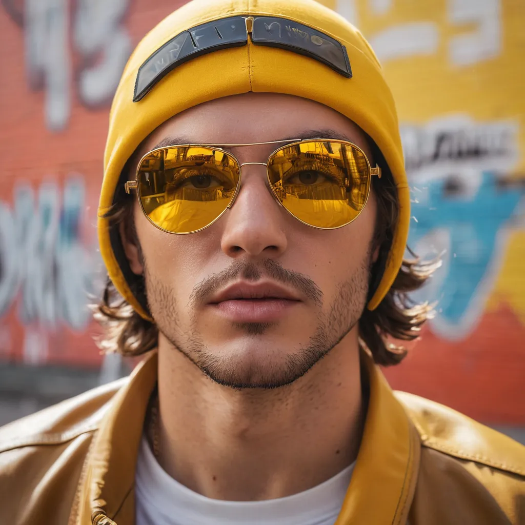 The Appeal of Men's Yellow Aviator Sunglasses in Skate Culture