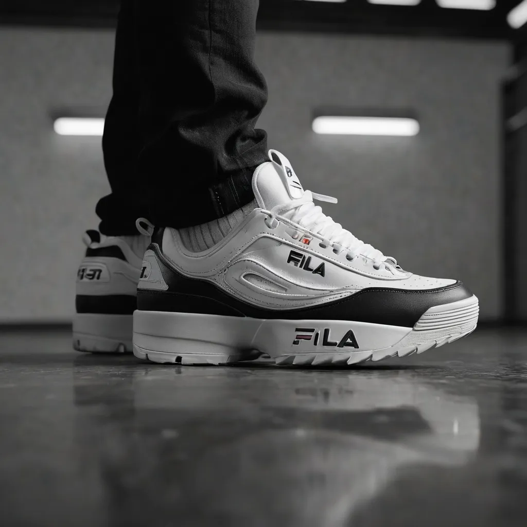 Fila Disruptor 2: Black and White Style Analysis